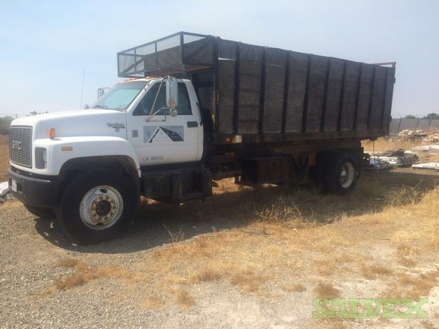 Dump Truck (20'), 1995 GMC Topkick, Scissor Lift | Salvex