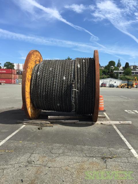 Galvanized Carbon Steel Cable Reel 3,500 ft | Salvex
