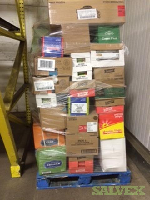 Miscellaneous Grocery, Meat, Produce and General- 5 Pallets | Salvex