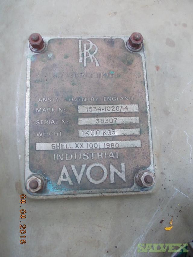 Rolls Royce Avon Jet Engines (3 Units) | Salvex