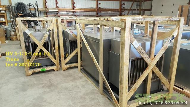 Trane Indirect Gas-Fired Make Up Air Handler 2016 | Salvex