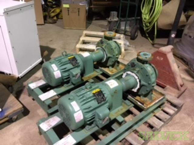 TACO HVAC Pumps 3.5 HP and Drives. 120 GPM / 55 TDH | Salvex