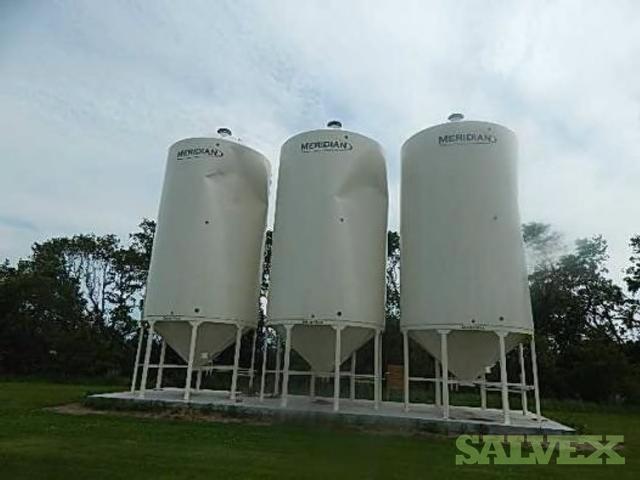 Meridian Hopper Grain Bins | Salvex