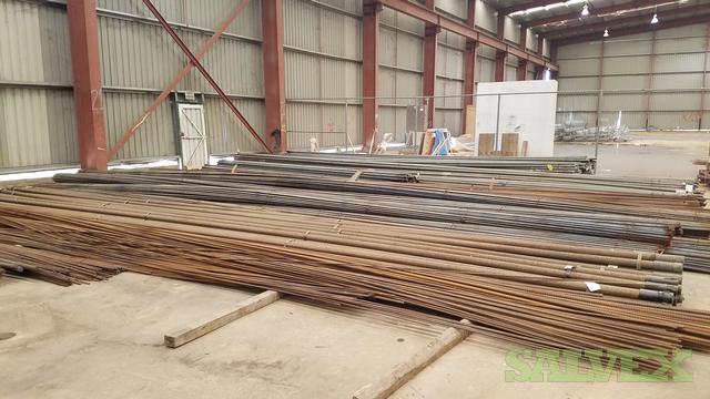 Corrugated, Green and Smooth Steel Rebar GR60 #4 (1/2"), GR60 #8 (1 ...