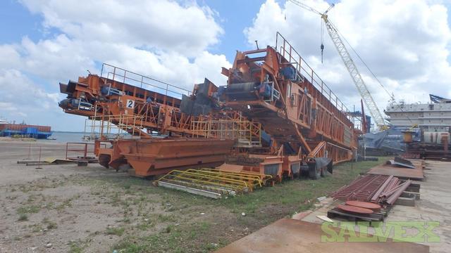 Telestack TS1542 Radial Telescopic Ship Loader Conveyor | Salvex