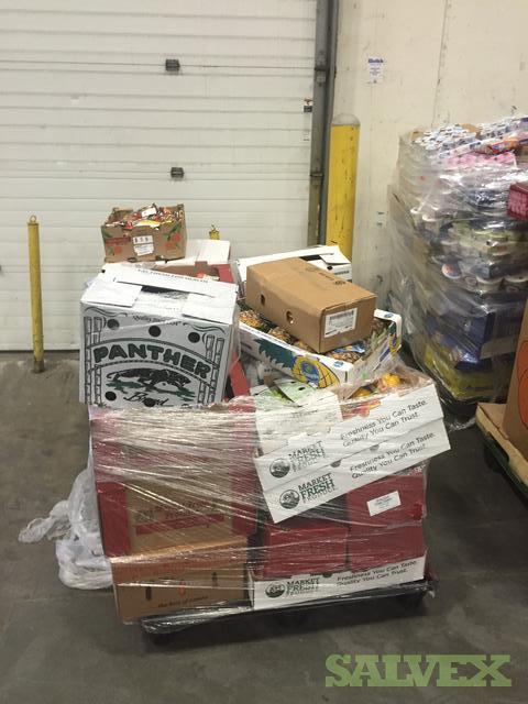 Miscellaneous Grocery Produce (8 Pallets) | Salvex