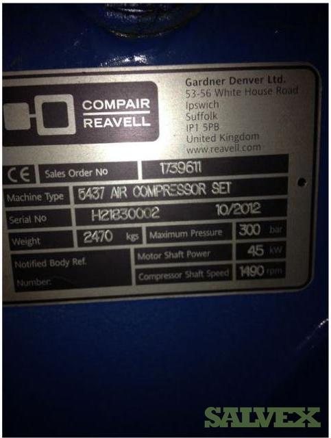 CompAir 5437 Air Compressor Packages (3 units) | Salvex