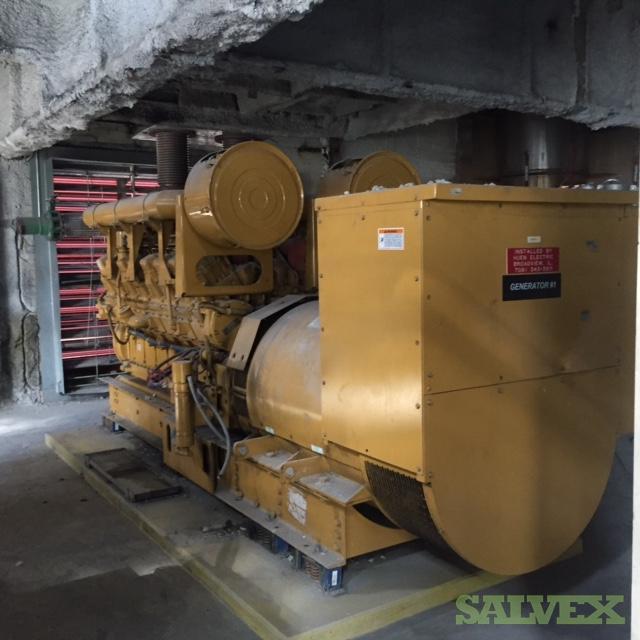 Caterpillar Diesel Generators (1600 kw), Control Panel Board (Switch ...