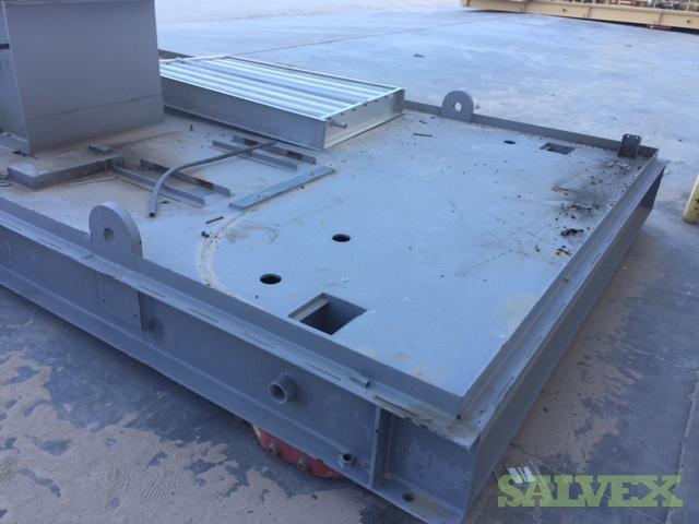 Cement and Steel Beam Skid (37 x 10 Ft.) | Salvex