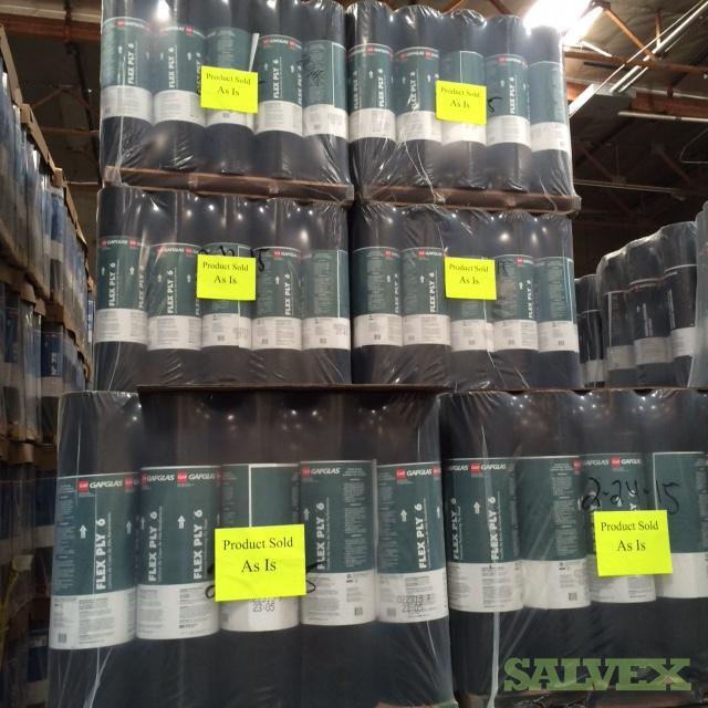 Type IV Glass Ply Felt - BUR Ply Sheet- 34.9 lbs Rolls (3,300 Rolls ...