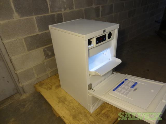 KitchenAid KUIS18PNZW Commercial 18 Under Counter Automatic Ice Maker ...