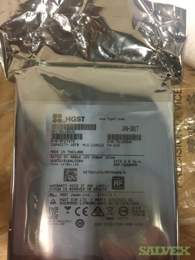 HGST Ultrastar HE10 10TB Hard Drives (8782 Units) | Salvex