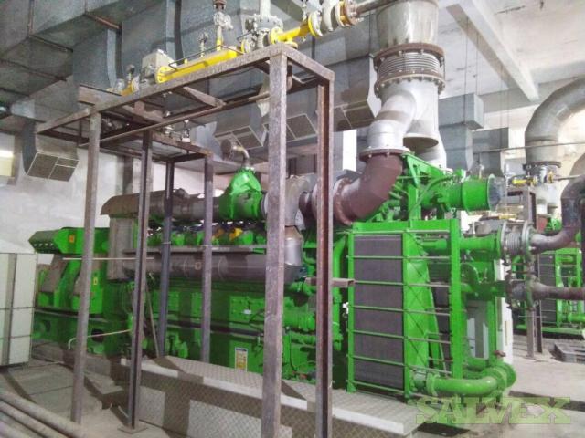 Jenbacher JMS 616 GS NL Gas Generator Set (4 Sets) | Salvex