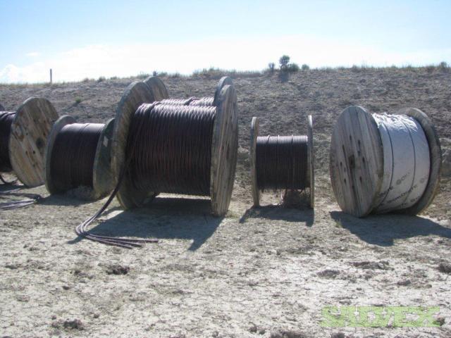 Okonite 15 Kv Triples Electrical Aluminum Cable - 4 Spools -2,500 ft ...