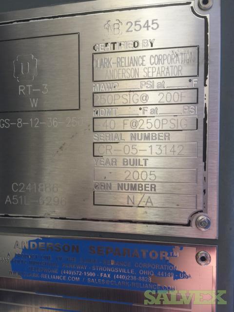 Anderson AVGS Vertical Gas Separators | Salvex