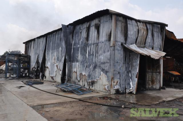 Fire Damaged Steel Scrap | Salvex