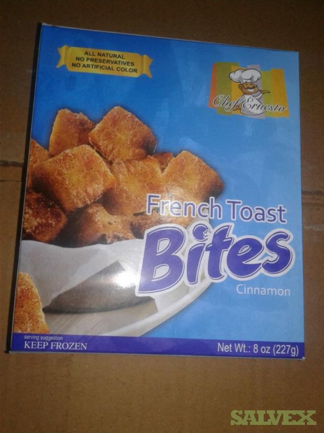 Frozen French Toast Bites in Chef Ernesto Packaging -865 Cases | Salvex