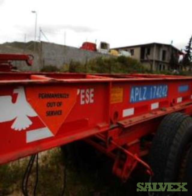 Chassis for Containers (Scrap & Damaged) | Salvex
