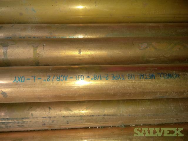 4-1/8" & 2-1/8" Oxy-med Grade Type L/ACR Copper Pipe 20' Lenght (1,000 ...