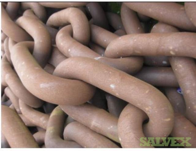 Studless Ship Anchor Chain Vicinay Cadenas (153 Tonnes) | Salvex