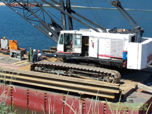 Clark Lima 1500C 150-Ton Lattice Boom Crawler Crane | Salvex