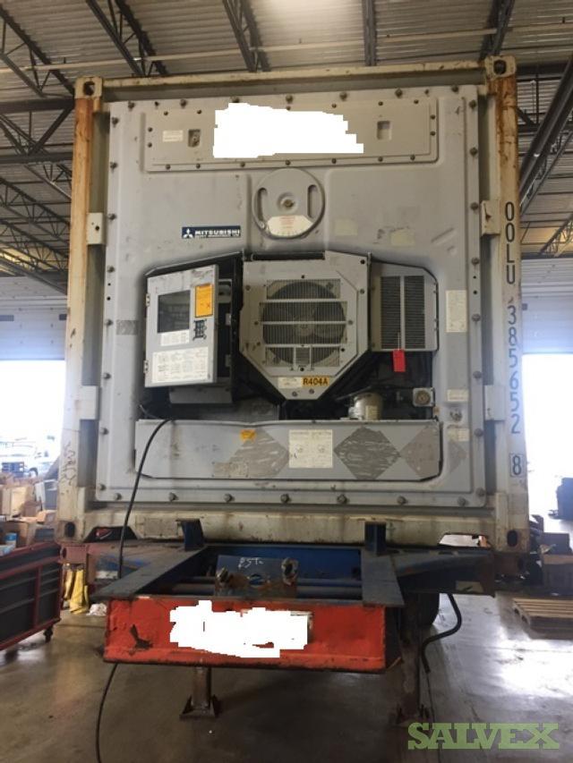 Damaged 20RF MHI Reefer Container | Salvex