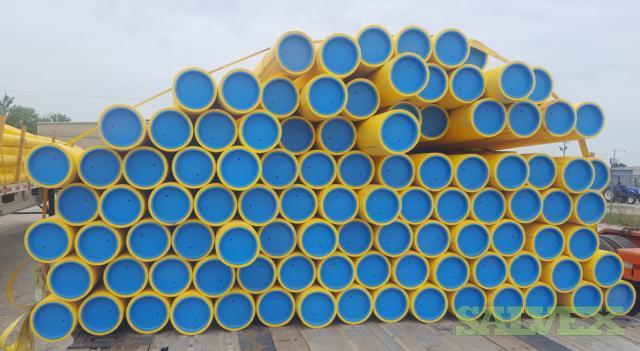 6" IPS DR 11.5 DRISCOPLEX 6500 GAS PE2406/2708 CEE Gas Line Pipe 65P ...