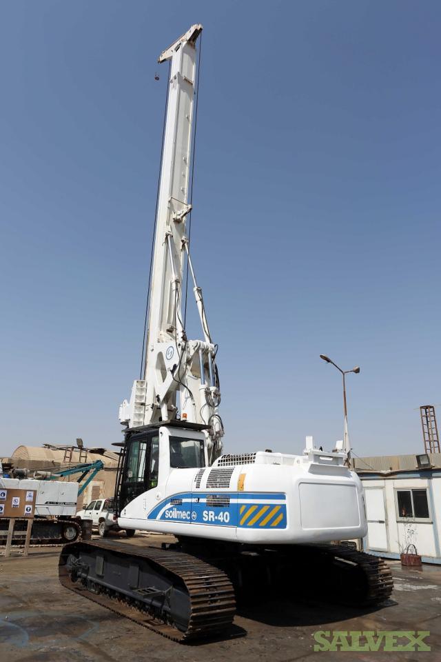 Soilmec Hydraulic Drilling Rig (SR-40) | Salvex