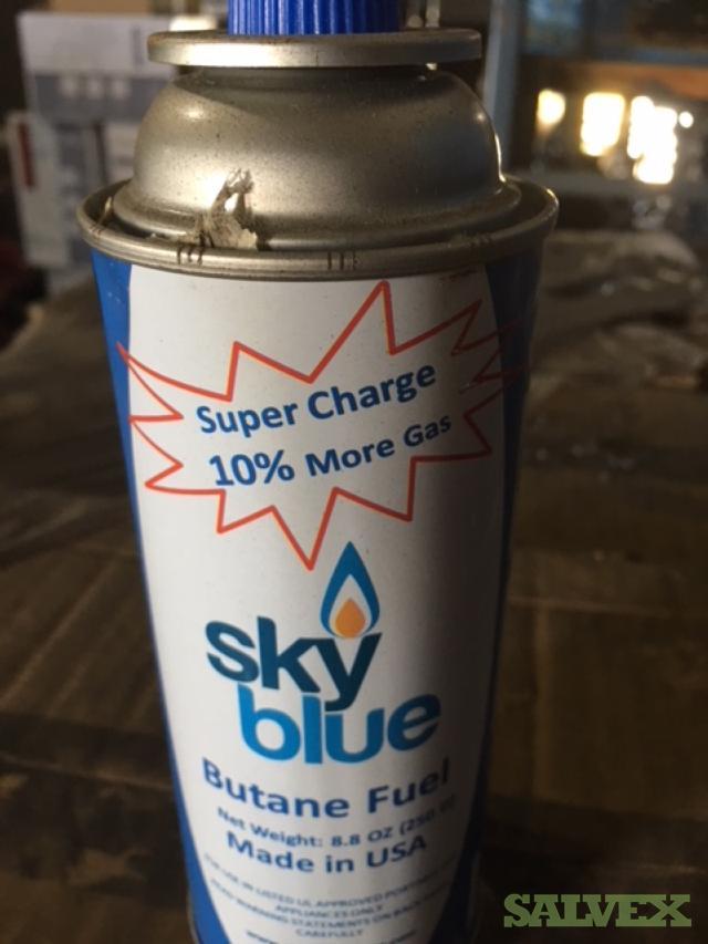 Sky Blue Butane Fuel & Butane Fuel Cartridge | Salvex