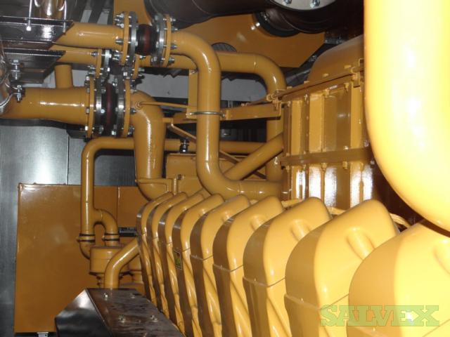 Caterpiller 6MWe G3520C (3 Units) CHP Packaged Power Plant Natural Gas ...