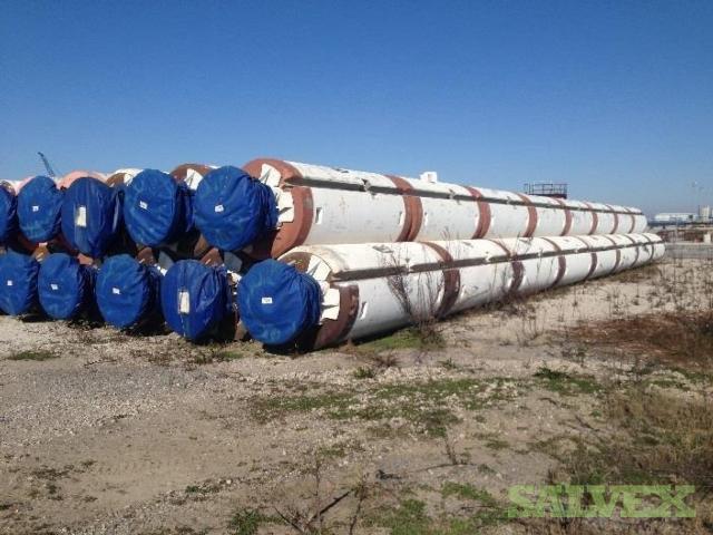 HMF Riser 21" Pipe 90' (1560 MT, 111 Joints) and 75' 21" Steward ...