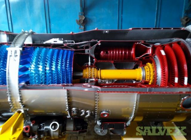 Jt8d Cutaway Power Plant
