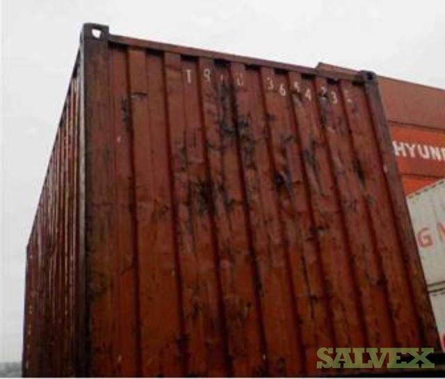 20' Dry Damaged Shipping Container | Salvex