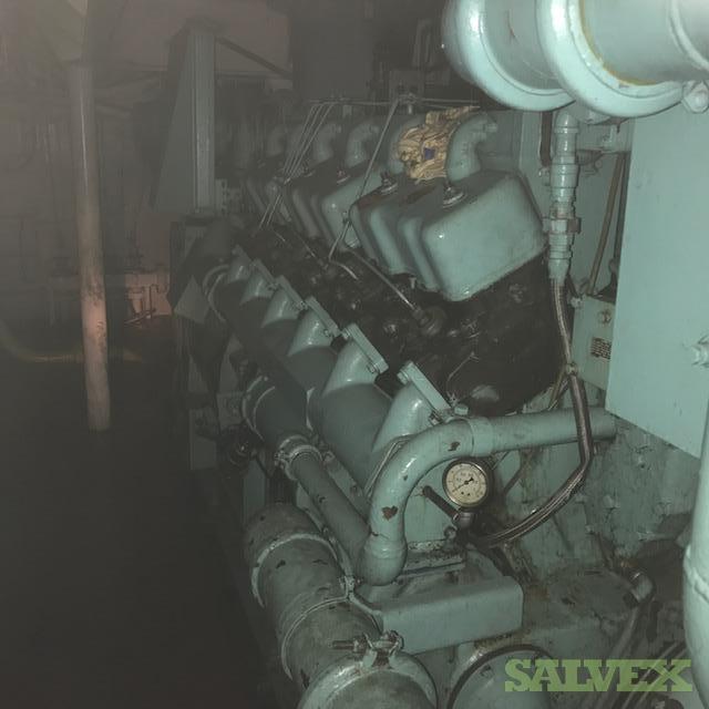Caterpillar D398 Marine Generator Engines (6 Units) | Salvex