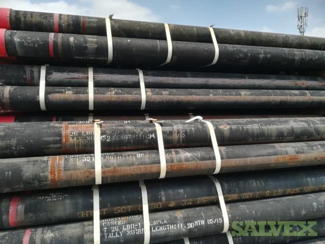 7" 26# L80 SL-APEX R3 Surplus Casing (13,071 Feet) | Salvex