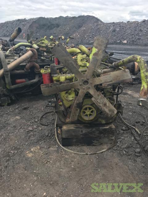 Detroit Diesel 16v92 Core Engines for EUCLID R85 Ton Dump Trucks (4 ...