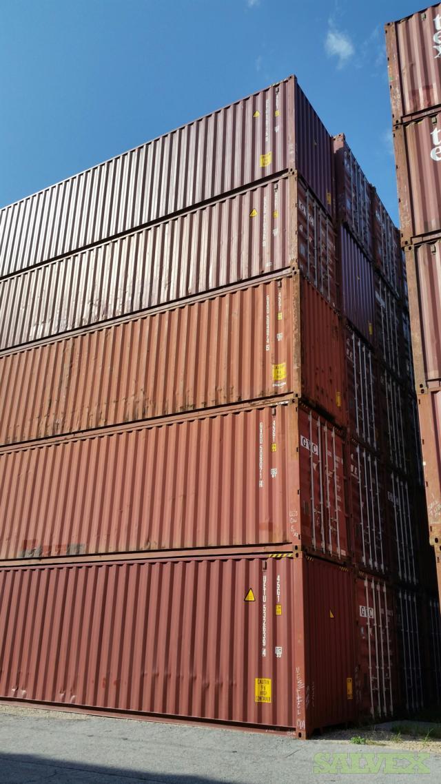 Cargo Worthy Containers 40 ft Standard (10 Units) | Salvex
