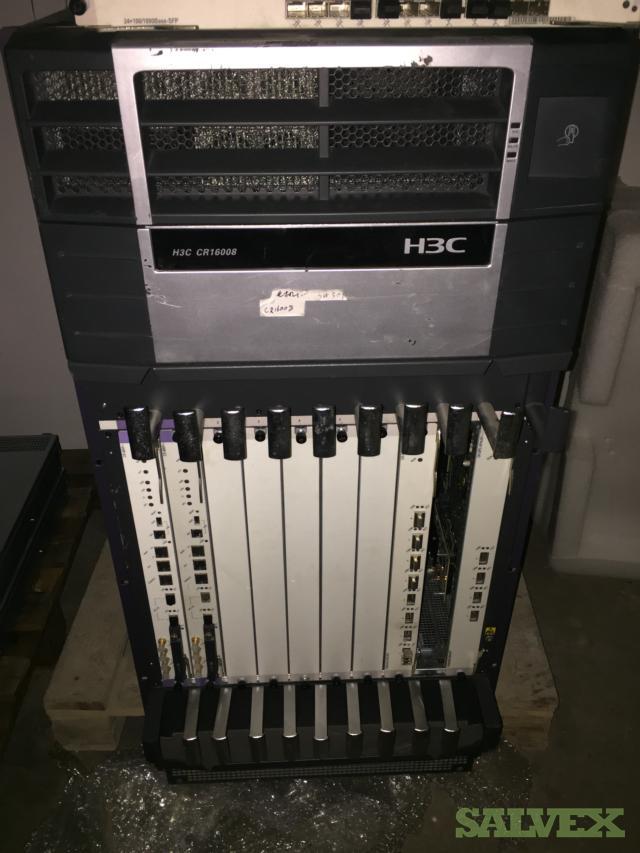 H3C CR16008, Huawei UGW 9811 and Huawei NE40E Chassis | Salvex