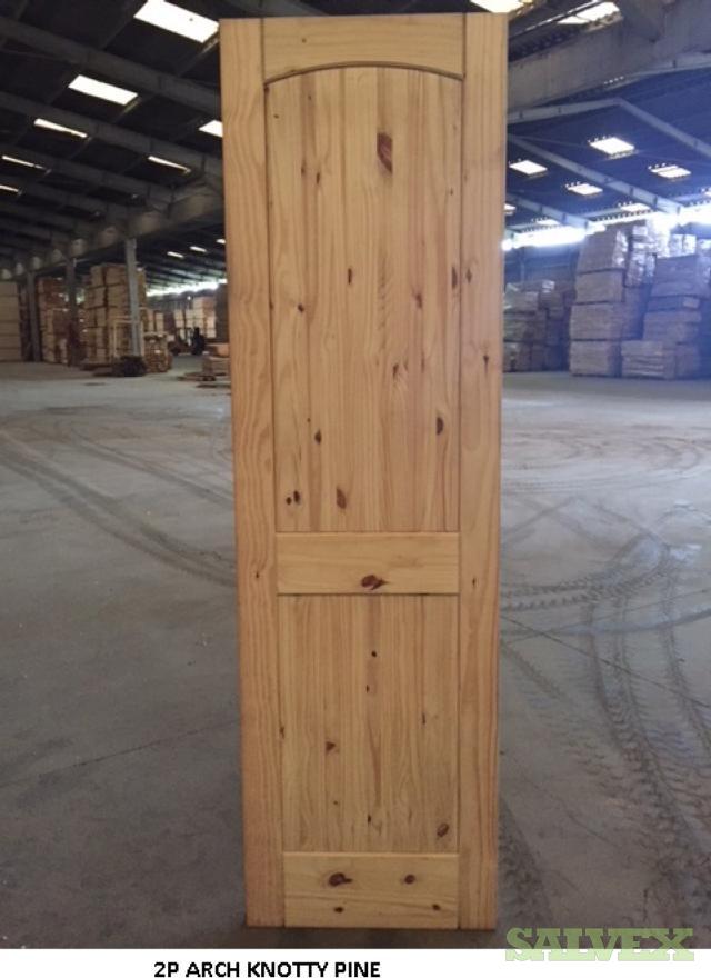 French 10 Lite Doors and 2p Arch Knotty Pine Doors (479 Doors) | Salvex