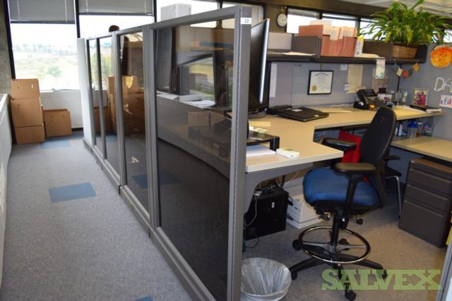 Herman Miller AO2 Cubicle Panels Task Shelves Inventory | Salvex