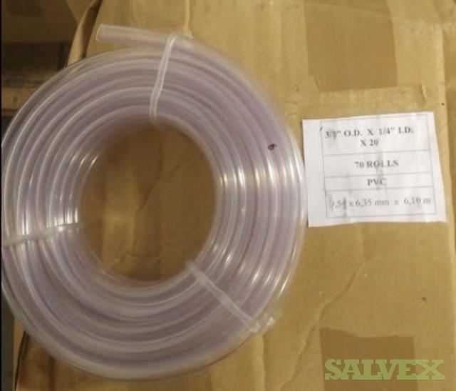 PVC and PELD Clear Tubing (23,670 Pieces) | Salvex