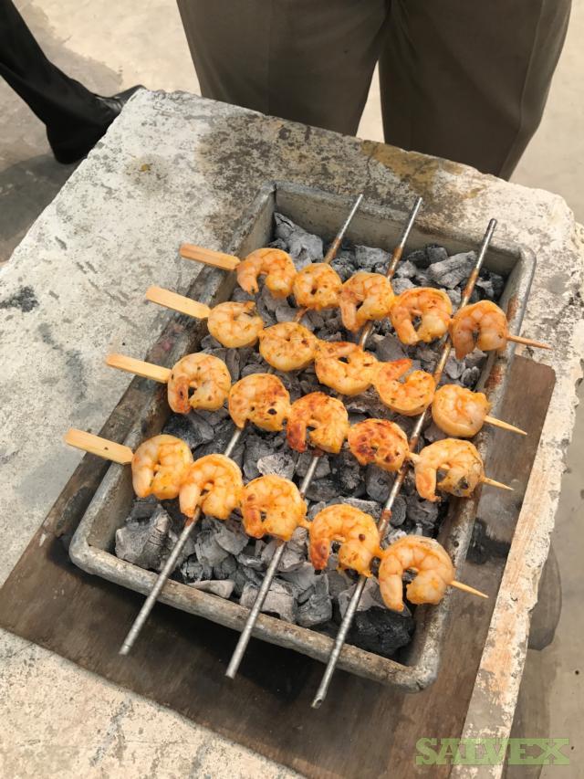 41/45 PD White Shrimp (Farm Raised) - 8 x 2.5 lb. | Salvex