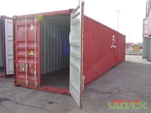Shipping Containers, 20 and 40 Ft. (16 units) | Salvex