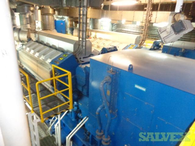 Wartsila W12V32 Diesel Generators 5100 kw (5 Sets) | Salvex