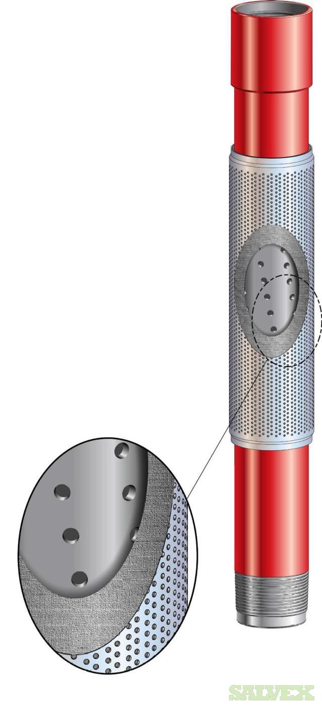 6 5/8" 24# 13CR80 Bear R3 316L PoroMax Screens (225um) | Salvex