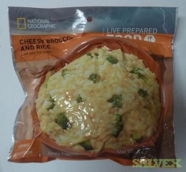 National Geographic MRE Meals - Live Prepared Food (8,047 Units) | Salvex