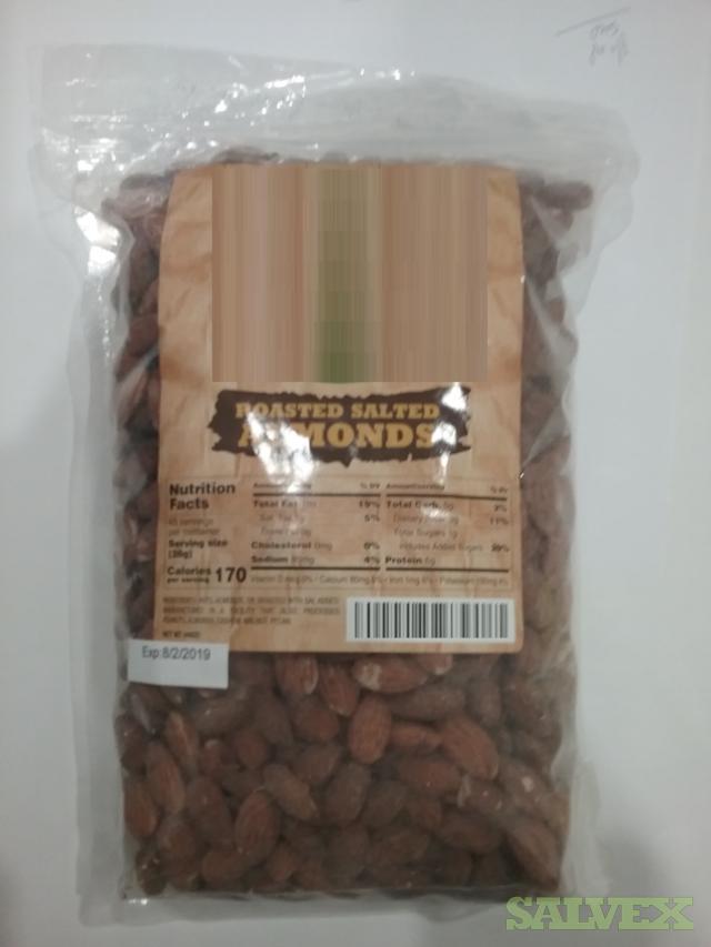California Almonds: Salted NPX 25/27, Unsalted NPX 25/27, R/NS NPX 25/ ...