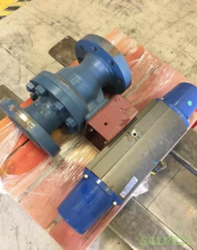 Vintrol 4" Actuated Valve | Salvex