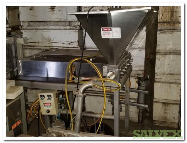 Hinds-Bock Piston Filler 6 Head Machine - Bakery Equipment | Salvex