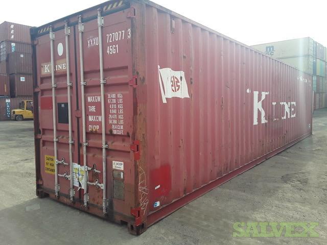 Containers - 40' H/C ( 4 units ) | Salvex